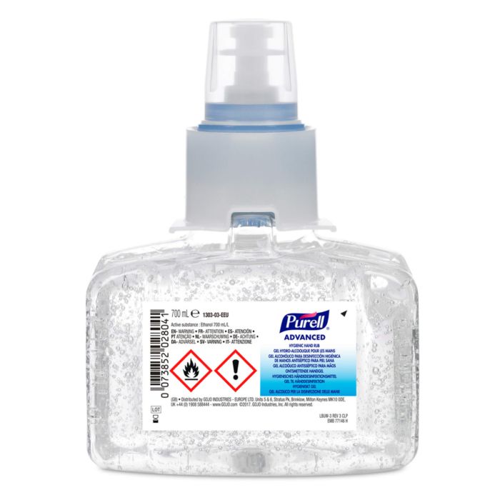 PURELL® Advanced Hygienisches Händedesinfektionsmittel (LTX-7™/700ml ...